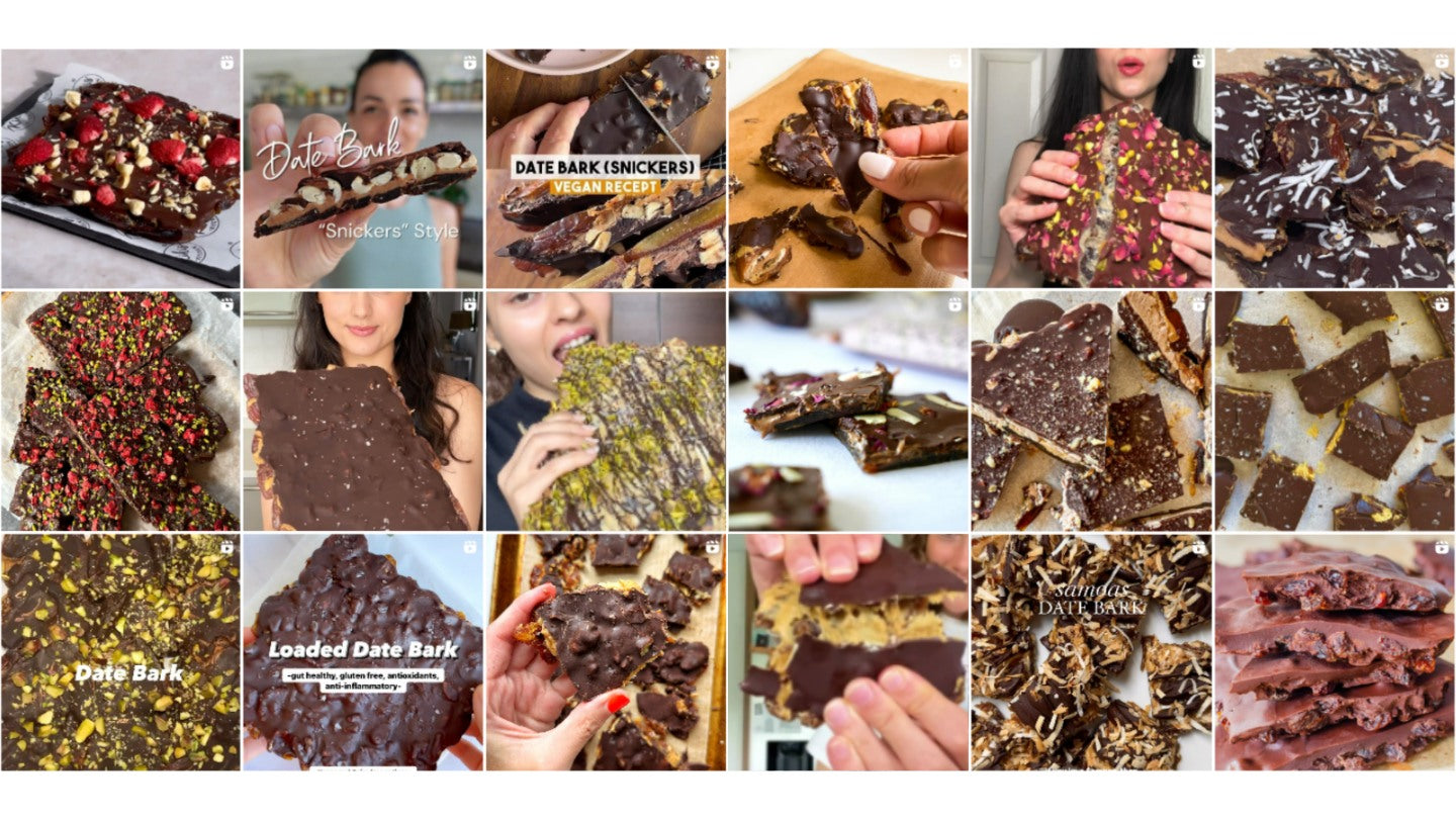 Viral Date Bark - The Sweetest Viral Trend You Need to Try – Mariani