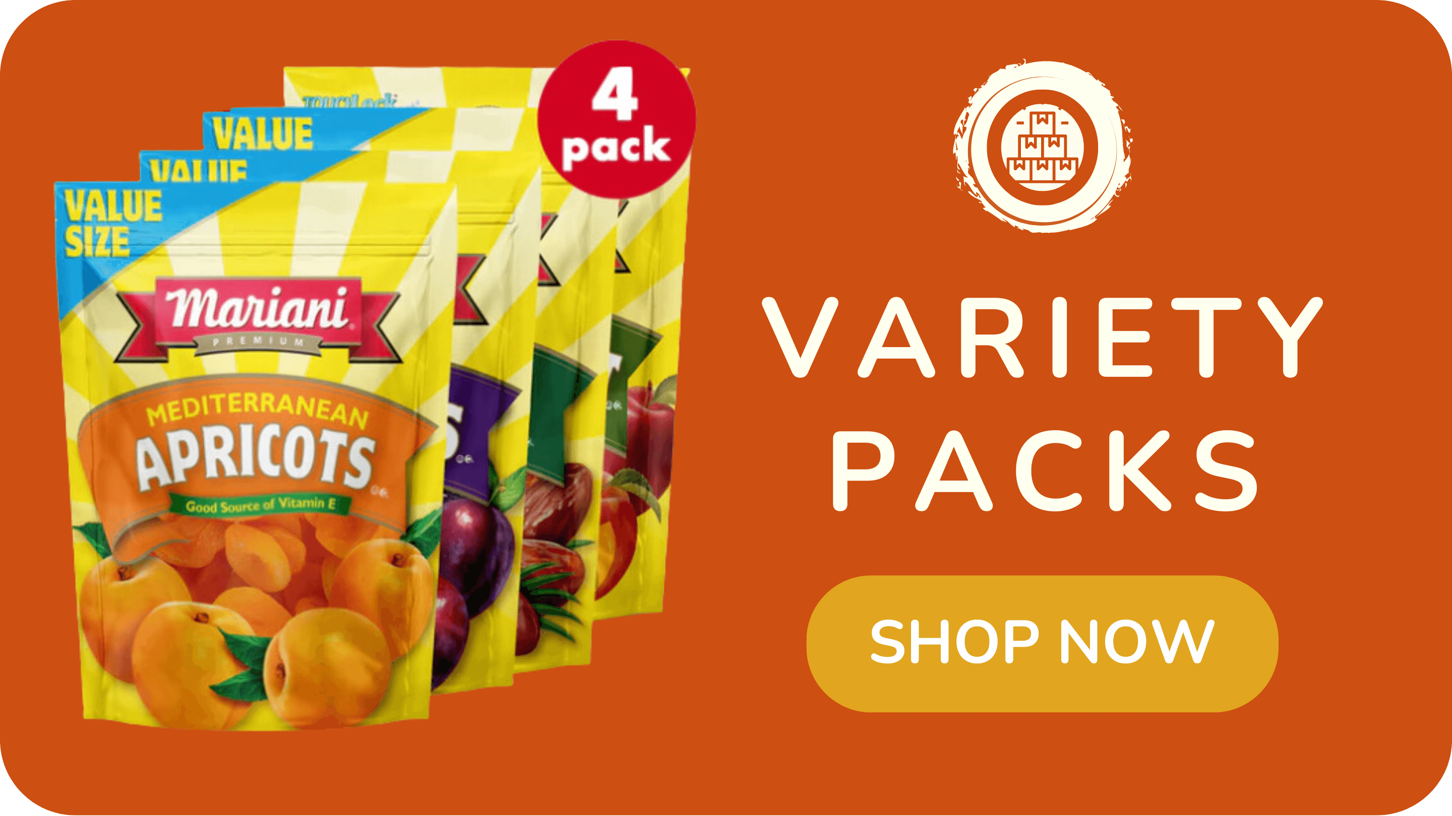 Dried Fruit Variety Packs | Mariani
