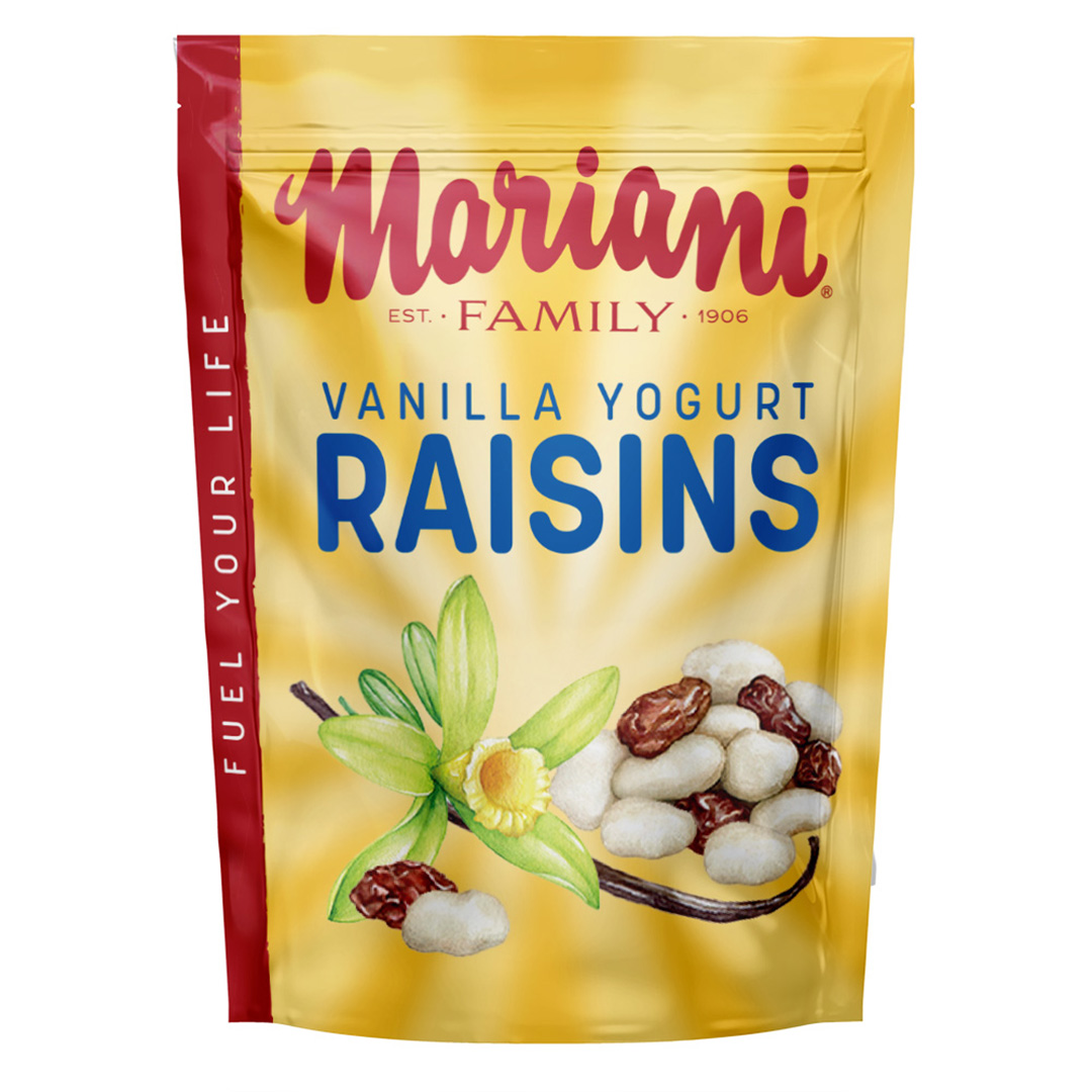 Vanilla Yogurt Covered Raisins | Shop Mariani Dried Fruit